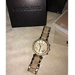 Michael Kors | Accessories | Michael Kors Gold Diamond Watch | Poshmark